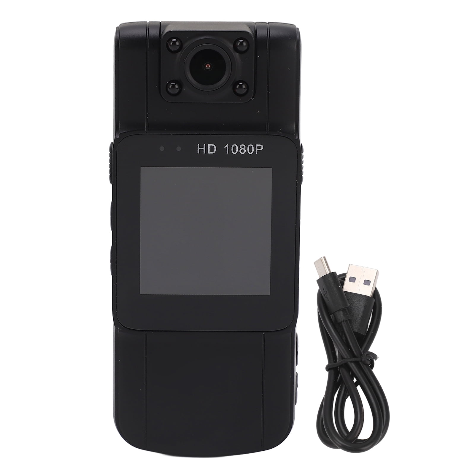 Mini Body Camera 1080P Infrared Night Vision Motion Detection 180 ...