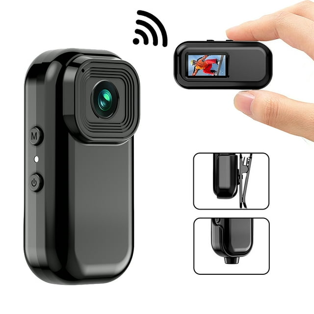 Mini Body Camera - 1080p Wearable Camcorder - Life Audio Video Camera ...