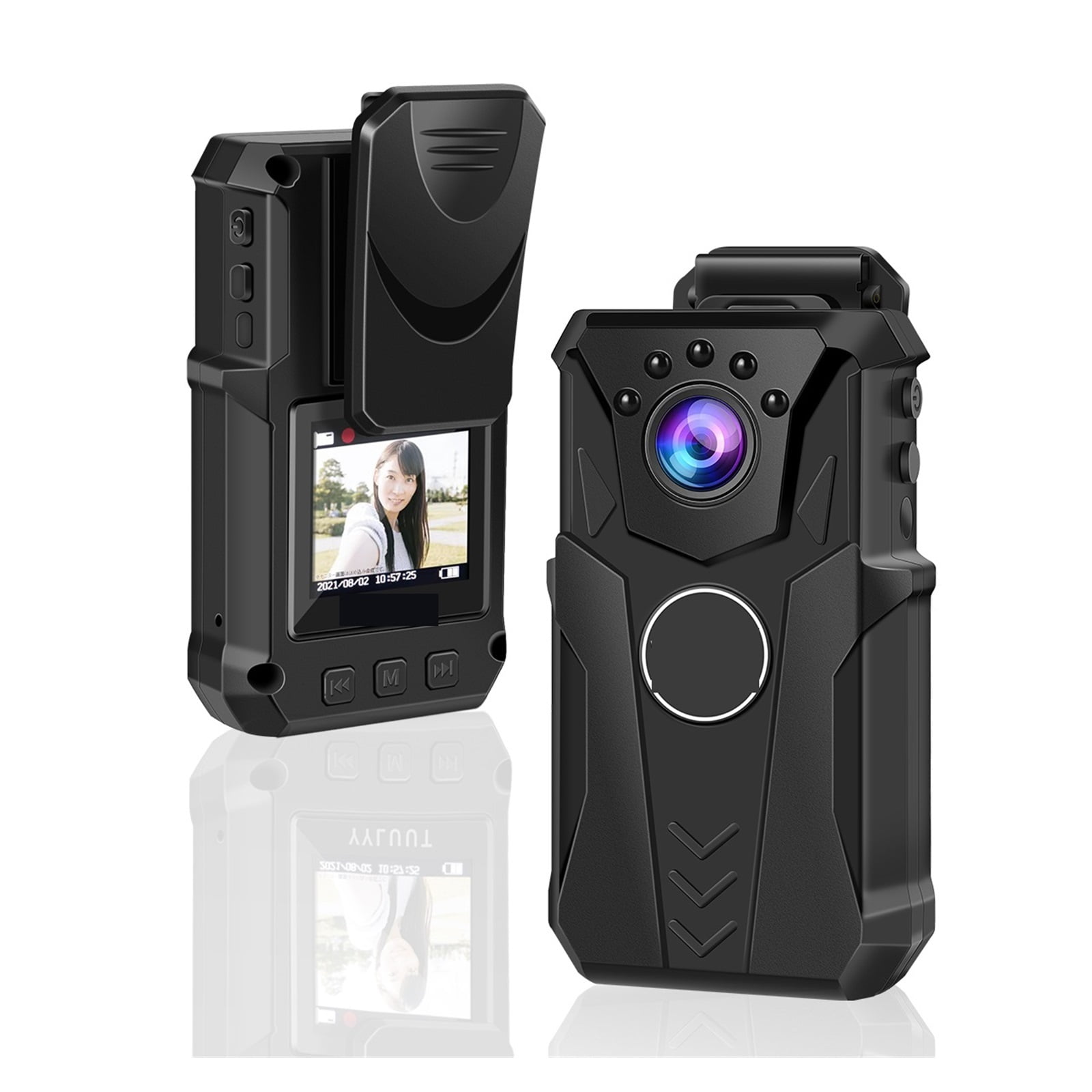 Mini Body Camera Full HD 1080P Mounted Dog Small Portable Night Vision ...