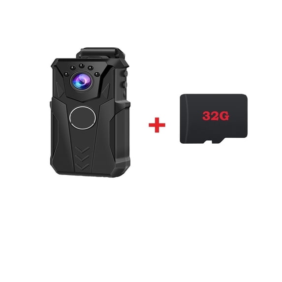 Mini Body Camera Full HD 1080P Mounted Dog Small Portable Night Vision ...