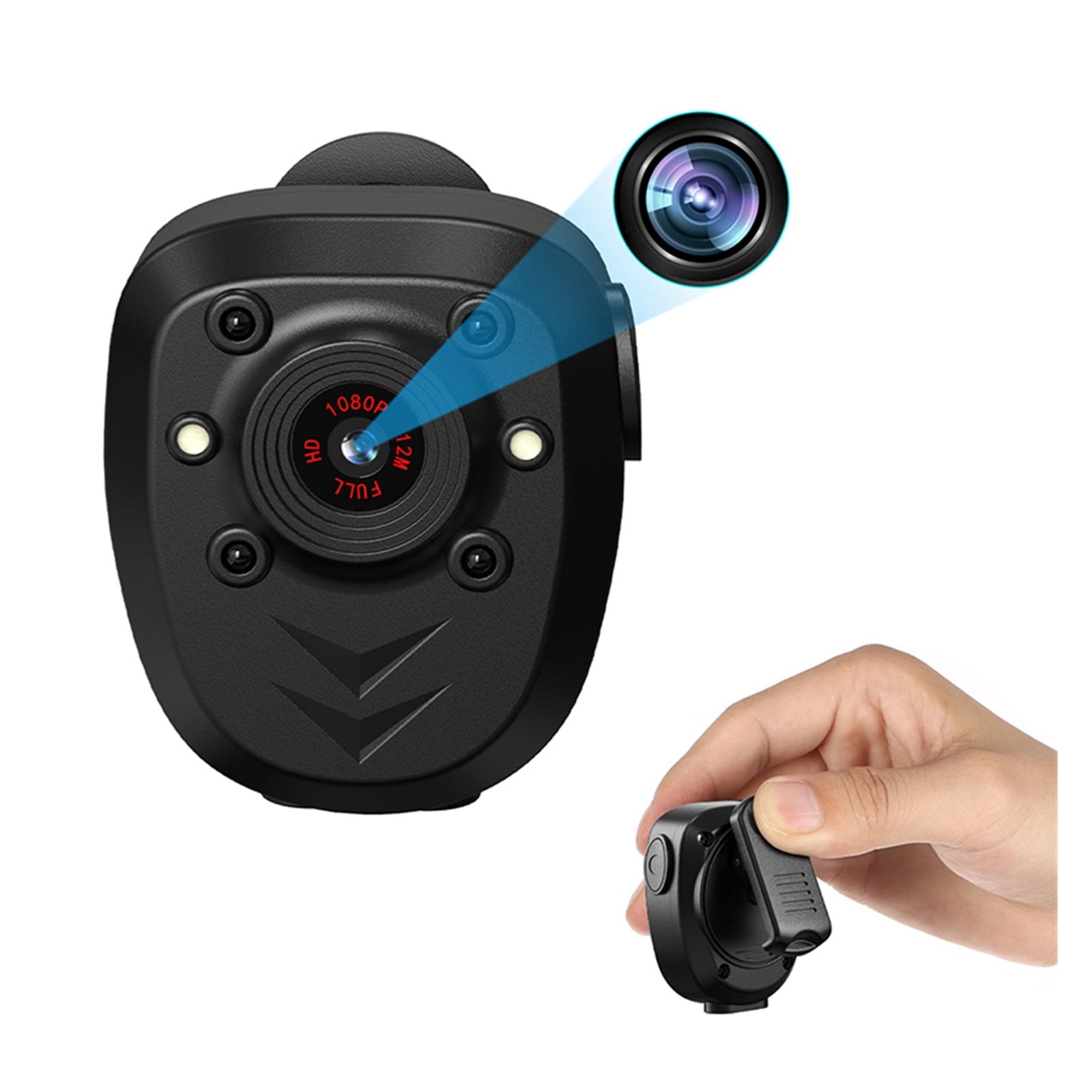 Mini Body Camera Video Recorder Wearable Police Body Cam With Night ...