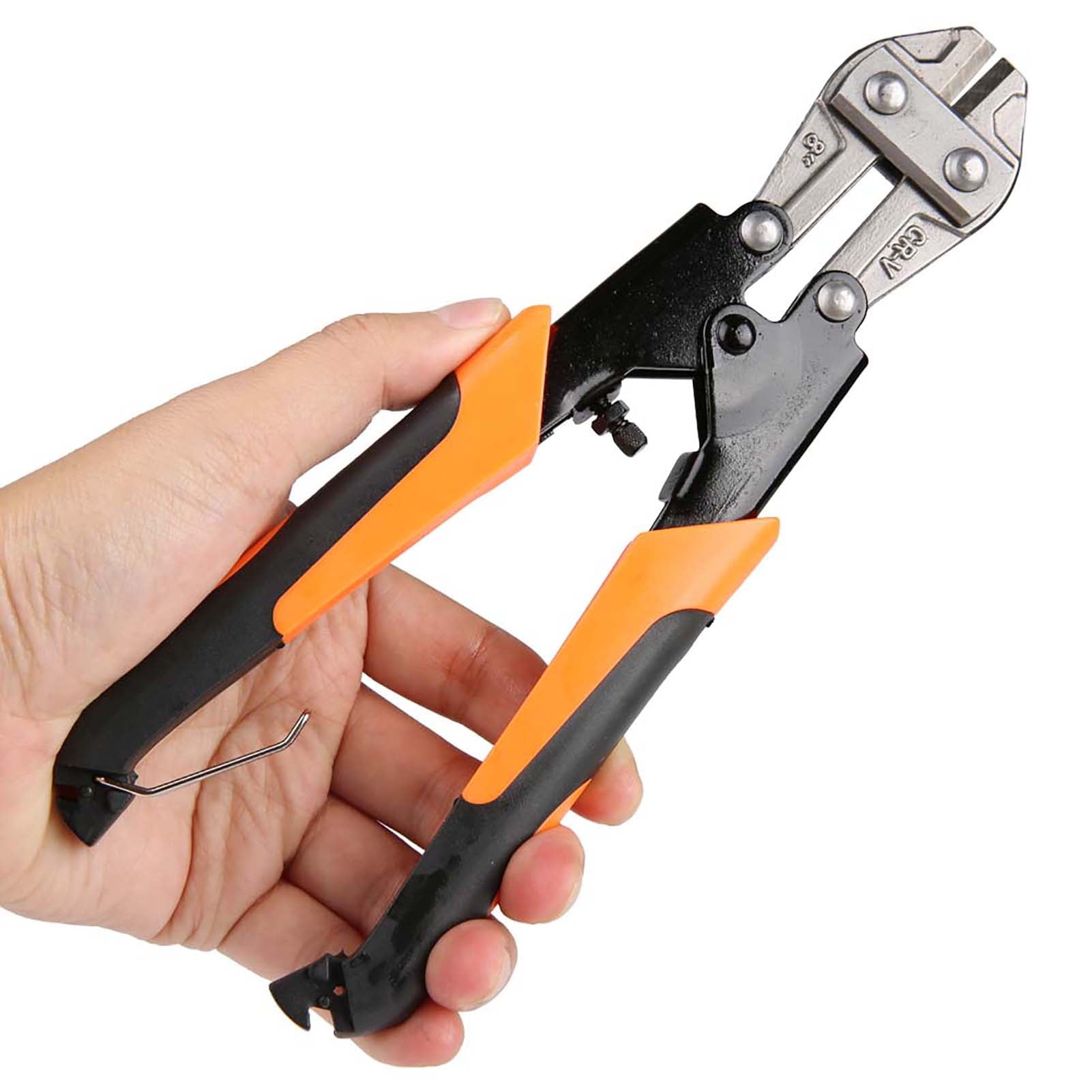 LIYJTK Mini Bolt Cutter 8-Inch, CRV Steel, Heavy Duty Wire Cable ...