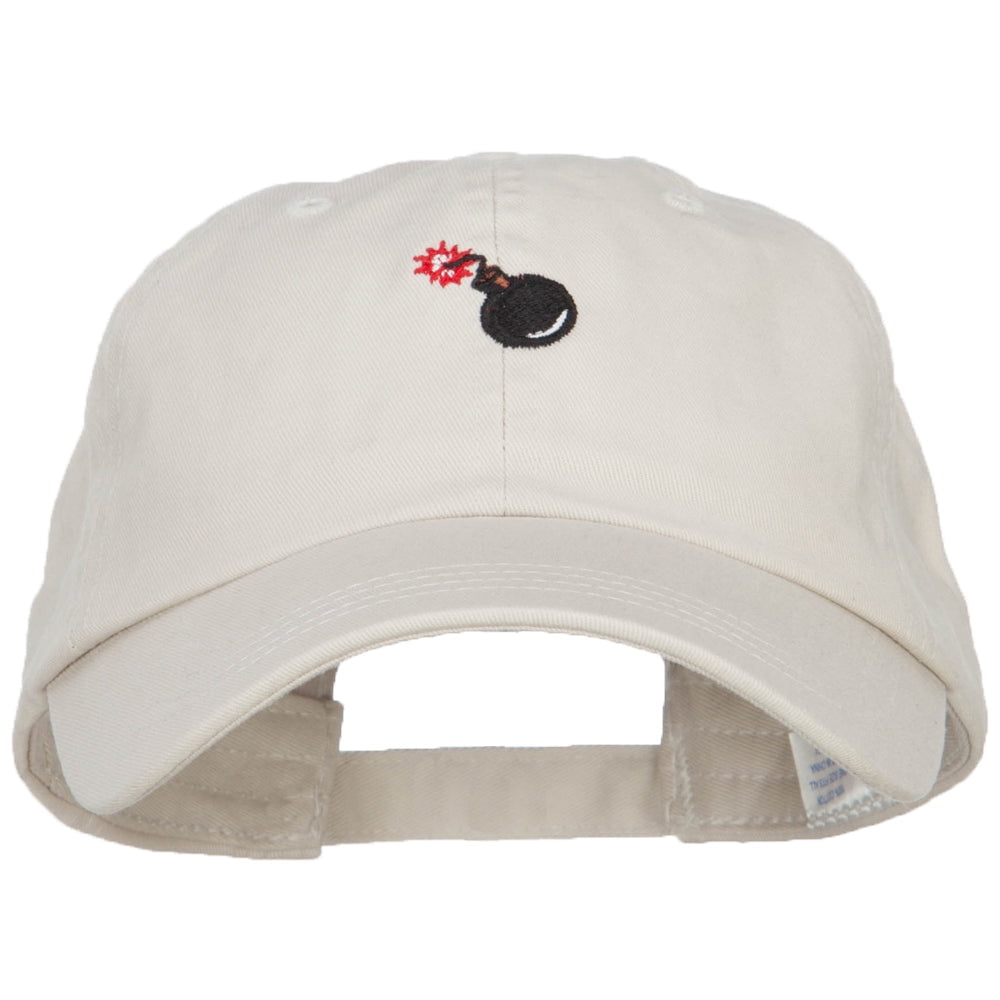 Mini Bomb Embroidered Low Cap - Putty OSFM - Walmart.com