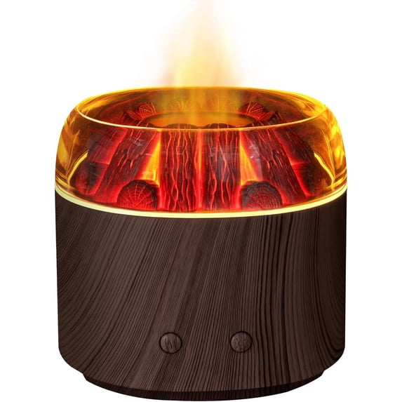 Mini Bonfire Air Diffuser, Ultrasonic Cool Mist Aroma Scent Diffuser ...