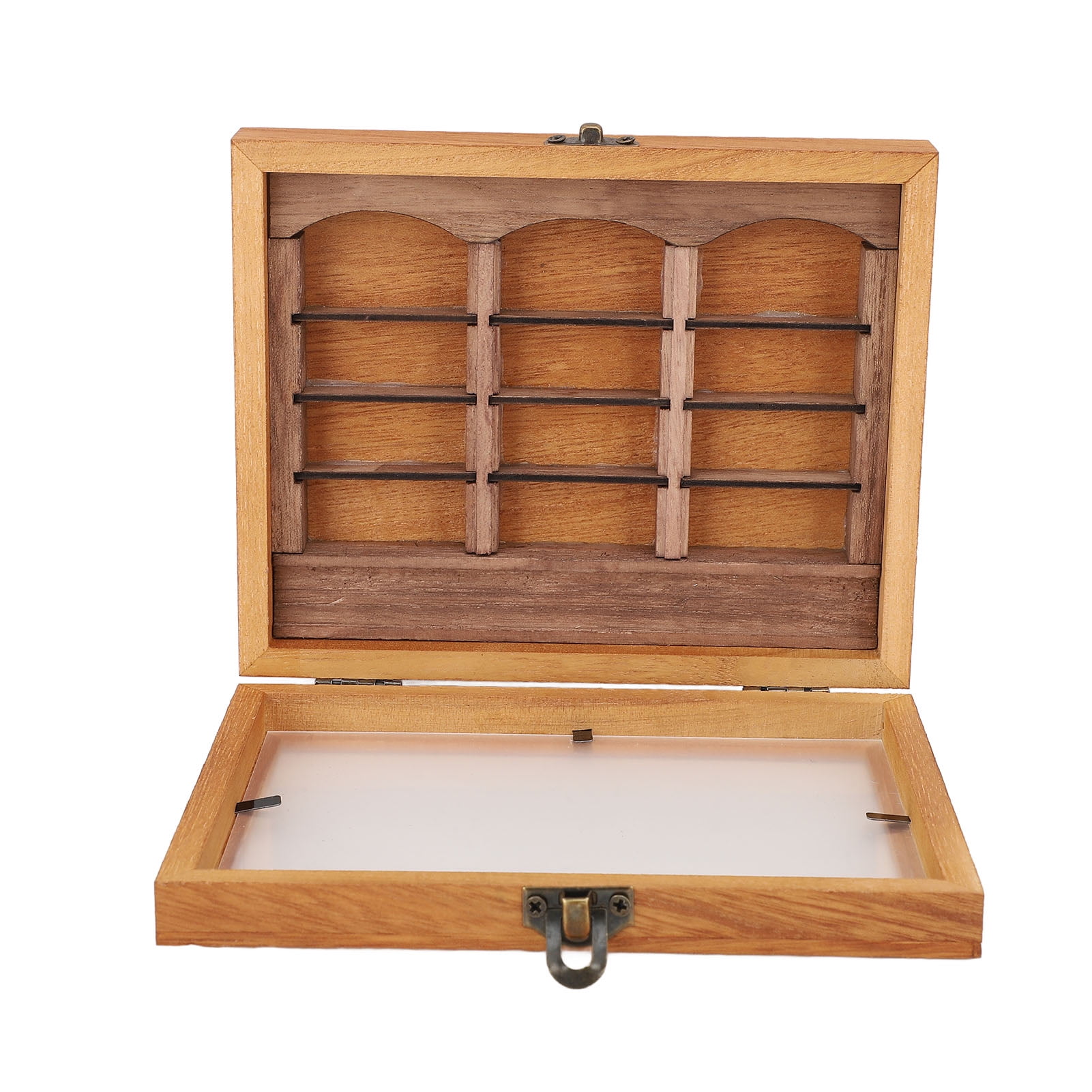 Mini Book Boxes Display Case Cabinet Books Shaking Bookshelf Toy for ...