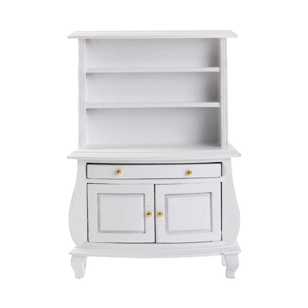 Mini Book Cabinet Model Wooden Mini Bookcase Mini Furniture Bookshelf ...