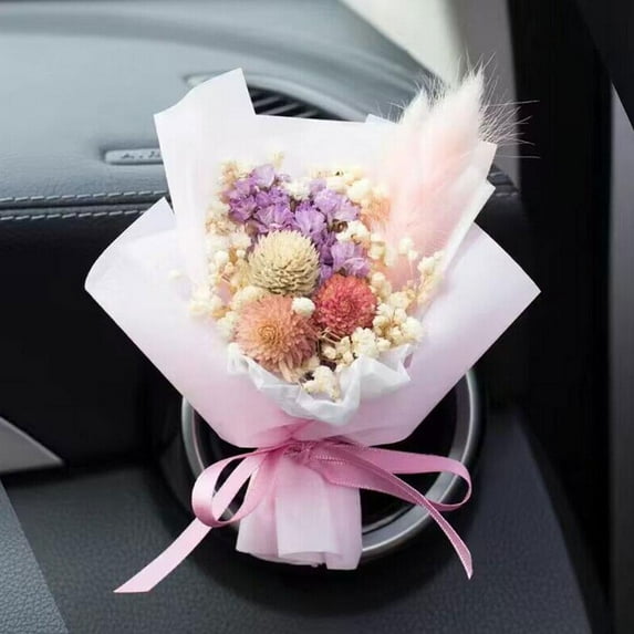 Mini Bouquet Car Vent Clip Flower Freshener: Environmentally Friendly ...