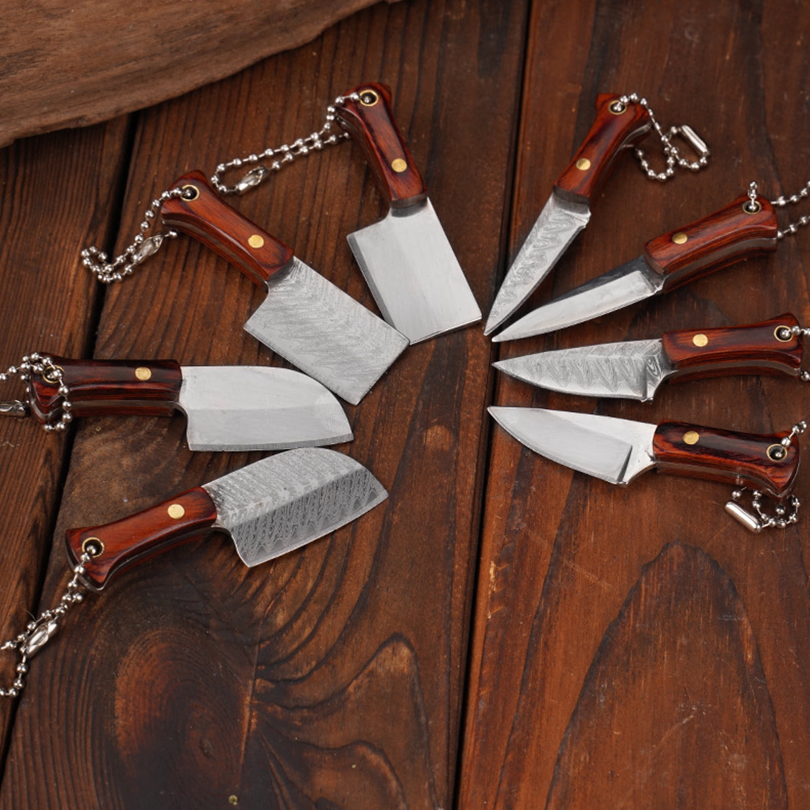 Mini Box Cutter Stainless Sharp Blade Exquisite Polished Keychain ...