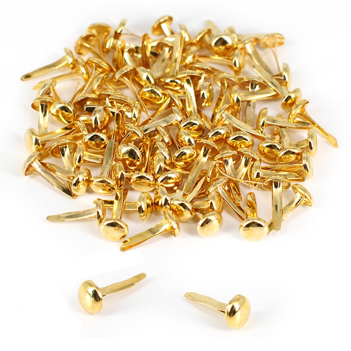 Mini Brad Fasteners for Paper Crafts, DIY, Scrapbooking, Office & Home ...