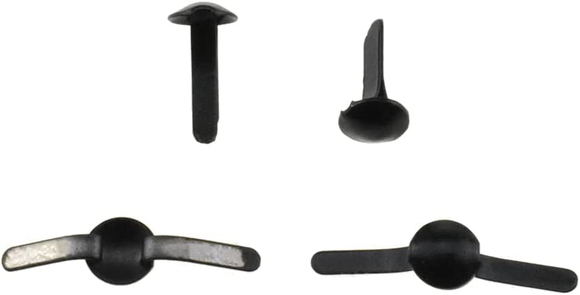 Mini Brads Metal Fasteners Rivets Round Top 4.5x8mm Strong Penetration ...