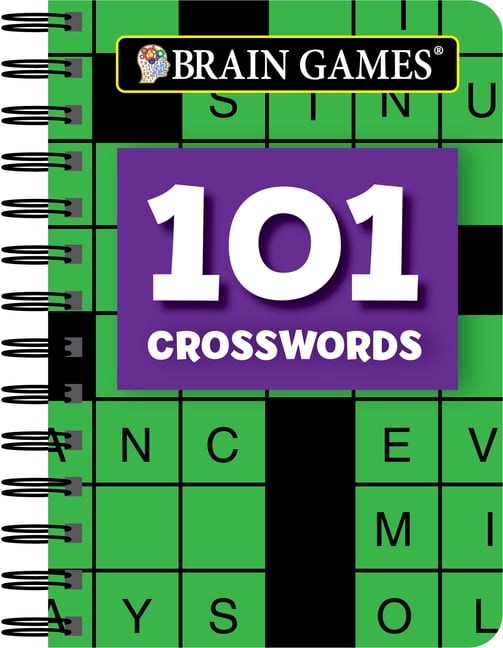 Mini Brain Games 101 Crosswords - Walmart.com