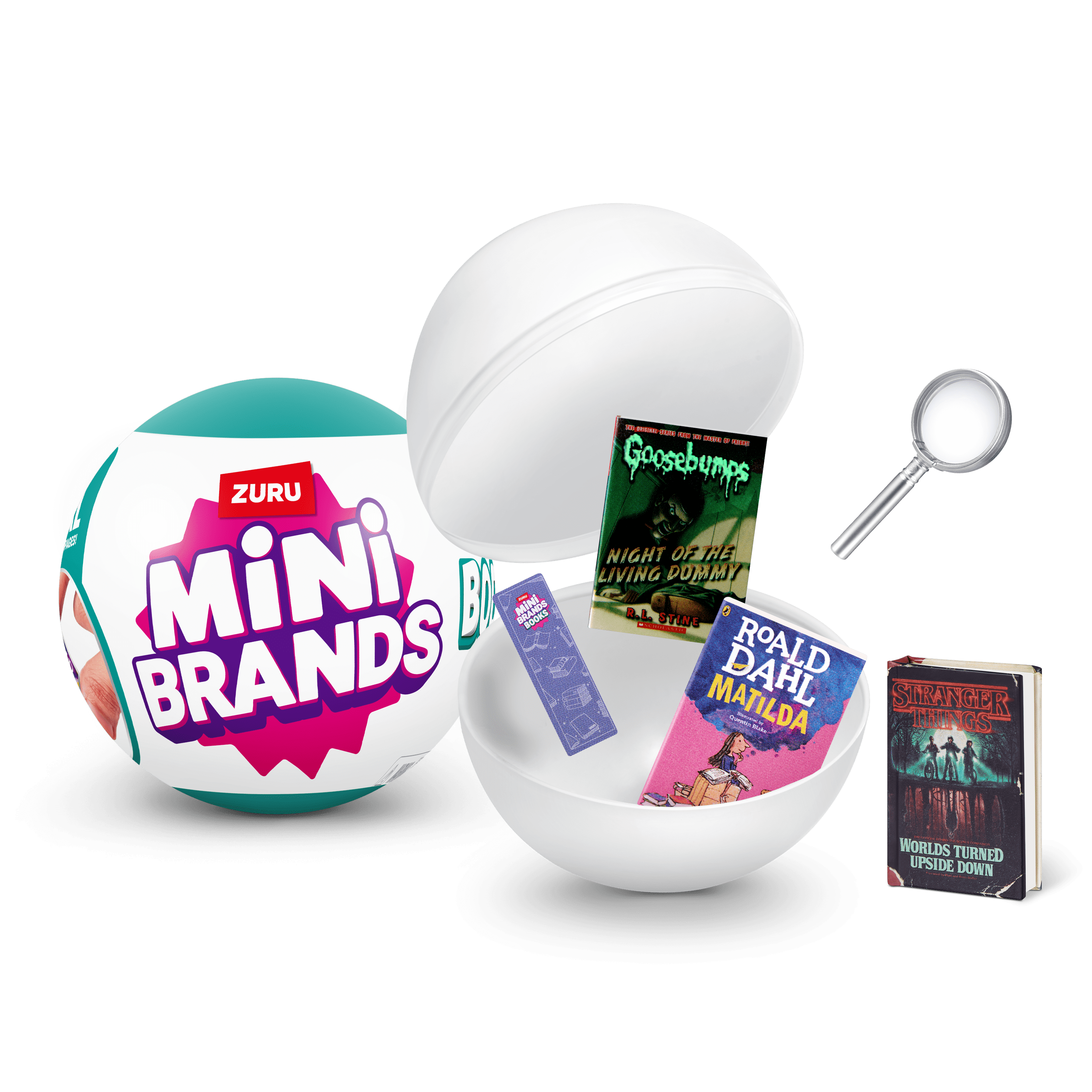 Mini Brands Books Capsule, Novelty Unbox Surprise by ZURU for Daycare ...