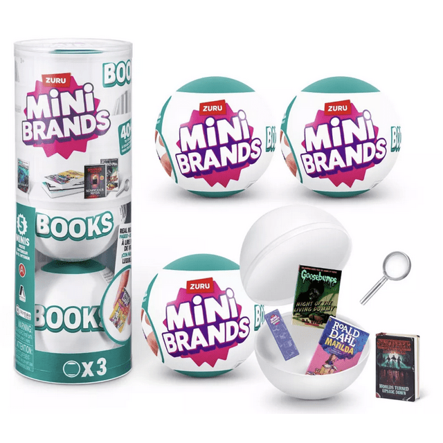 Mini Brands Books - Set of 3 - Walmart.com