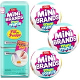 ZURU Mini Brands Fill The Fridge Playset + 3pk Mystery Packs - Walmart.com