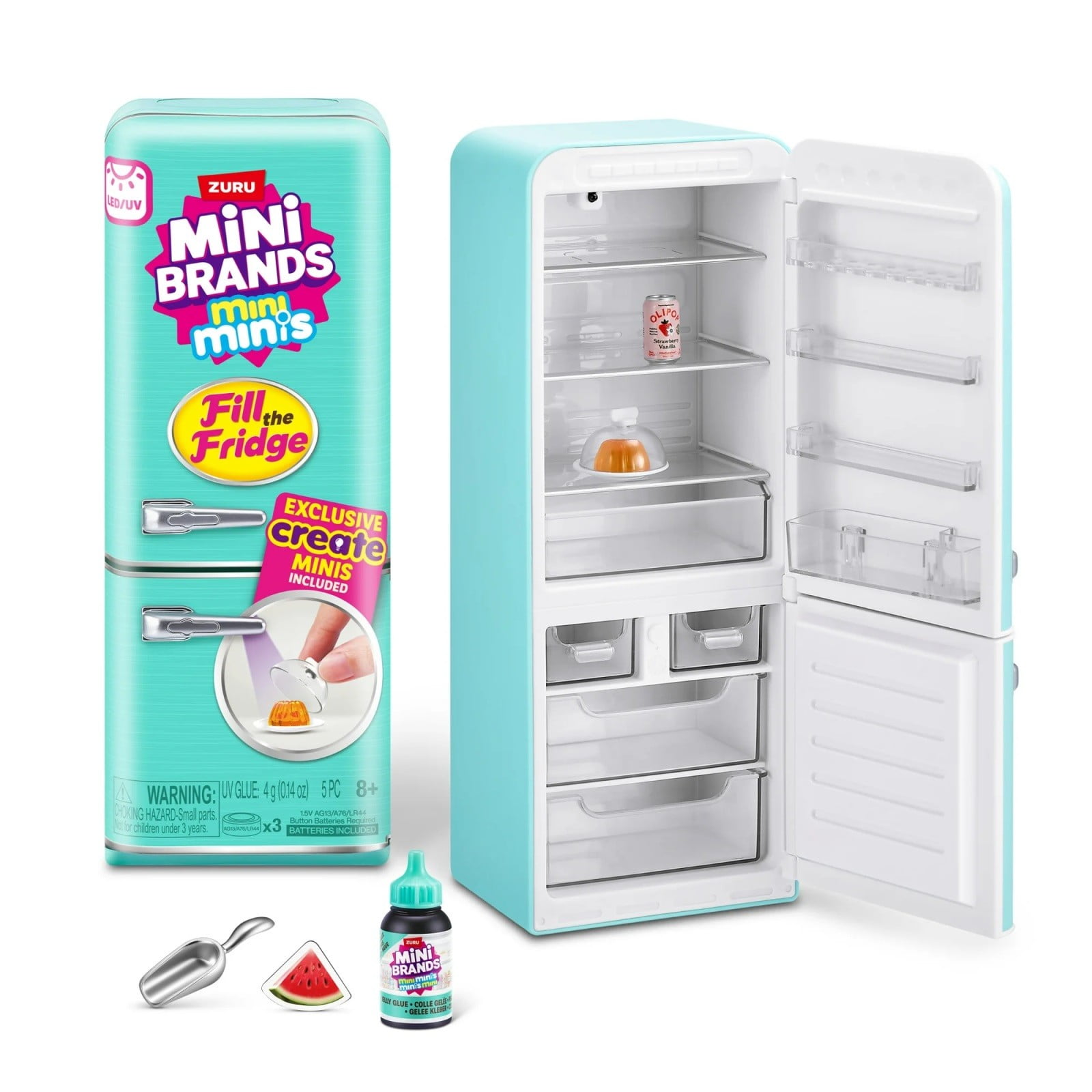 Mini Brands Fill the Fridge Playset (Assorted) Collectible Blind ...