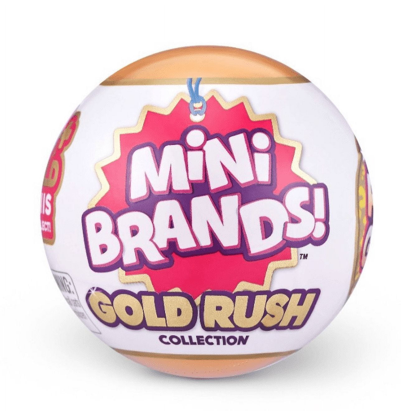 ZURU 5 Surprise Mini Brands, Gold Rush Limited Edition Collectible Ball ...
