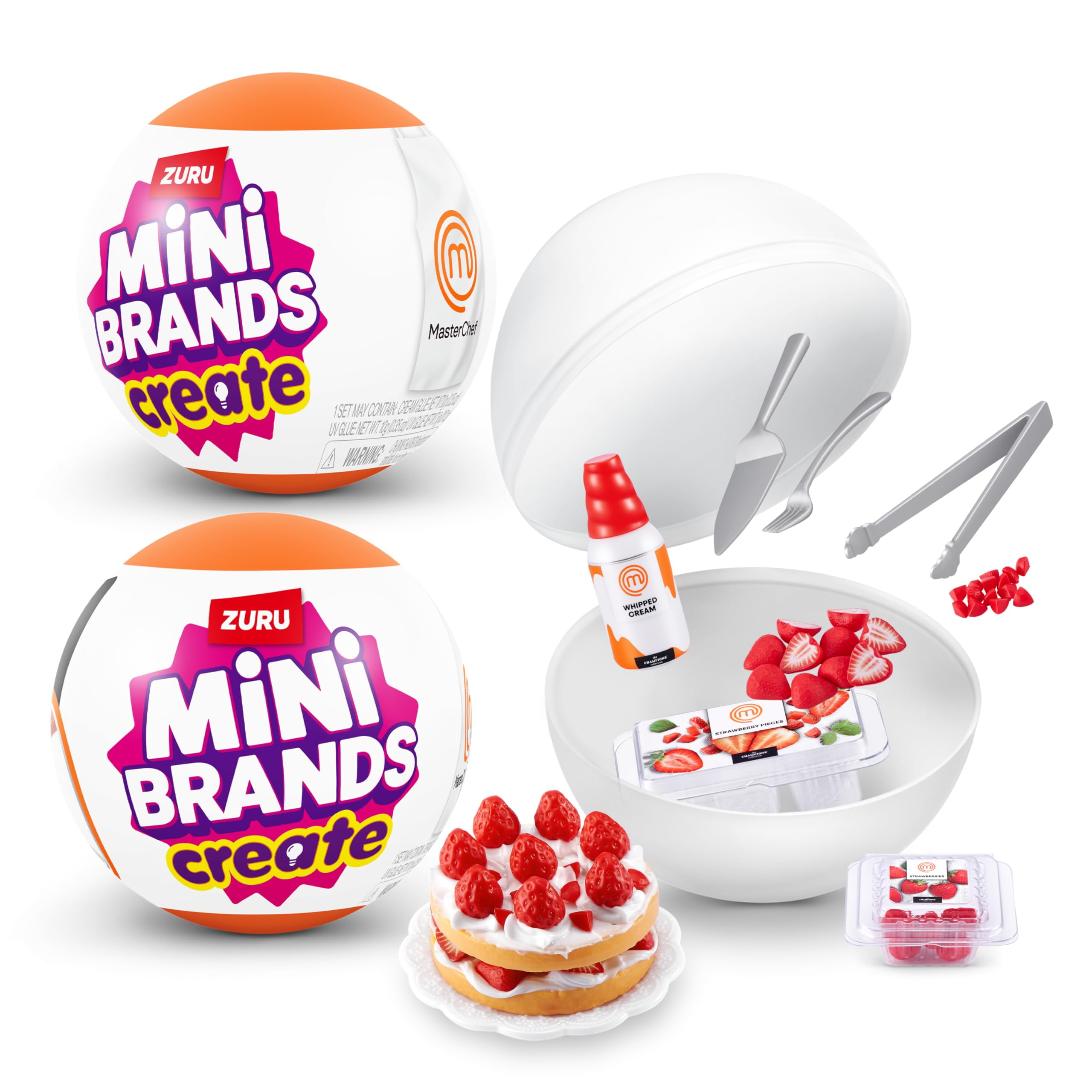 Mini Brands Master Chef Series 1 (2 Pack) - Collect and Create 11 ...