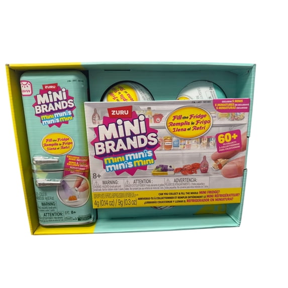 Mini Brands Mini Minis Fill the Fridge Exclusive Bundle - Refrigerator ...