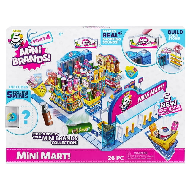 Mini Brands S4 Mini Mart Novelty & Gag Toy - Walmart.com