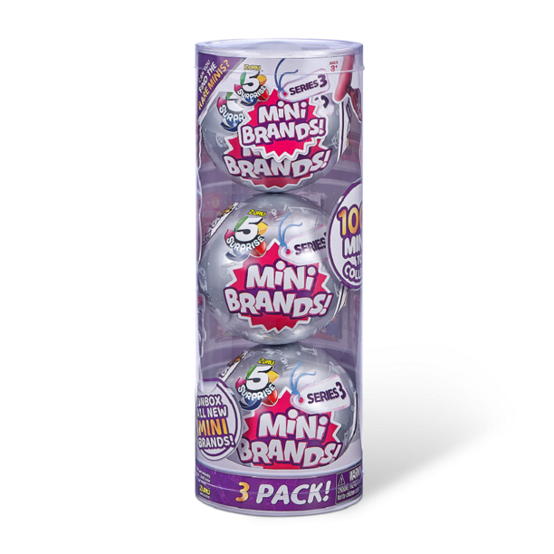 Mini Brands Series 3 Mystery Capsule Real Miniature Brands Collectible ...