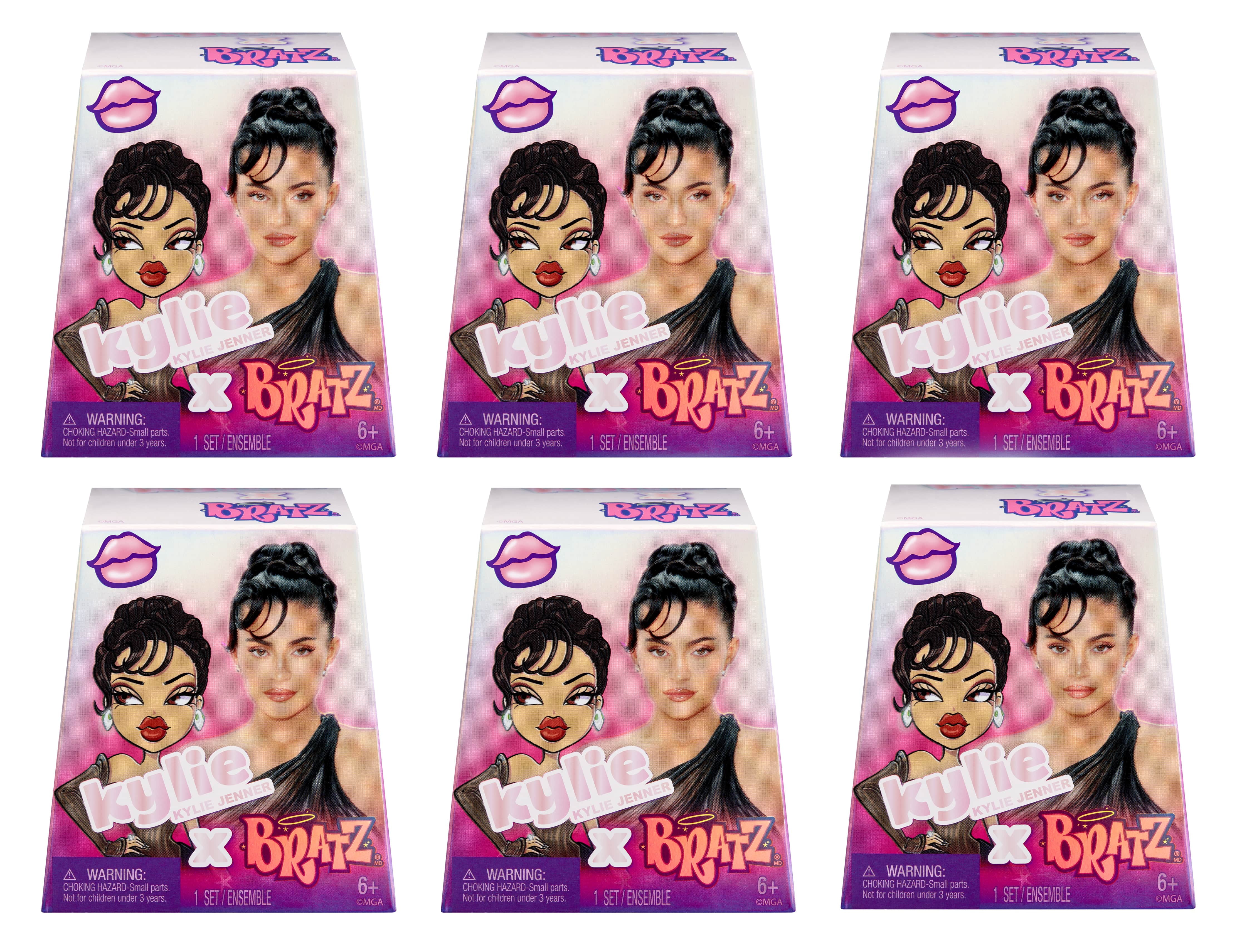 Mini Bratz x Kylie Jenner Series 1 Collectible Figures (6 Pack, Full ...