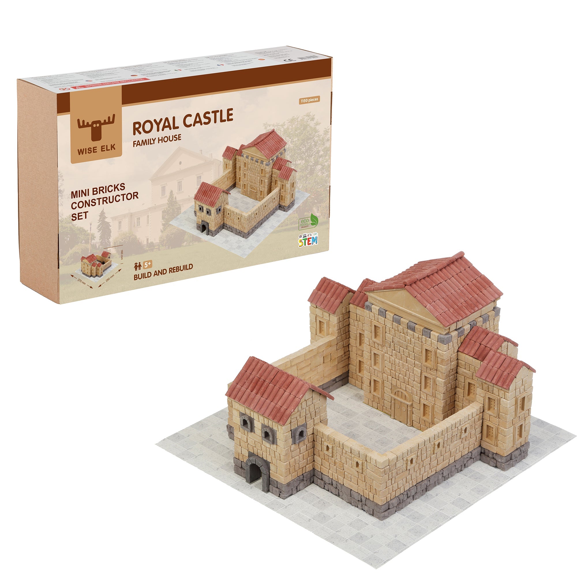 Mini Bricks Construction Set - Royal Castle - Walmart.com