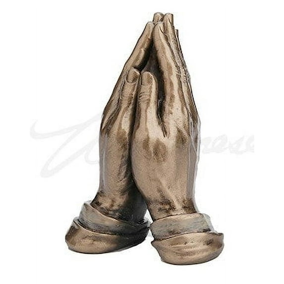 Mini Bronze Praying Hands statue. - Walmart.com
