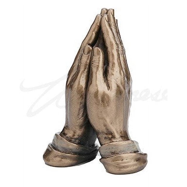 Mini Bronze Praying Hands statue. - Walmart.com