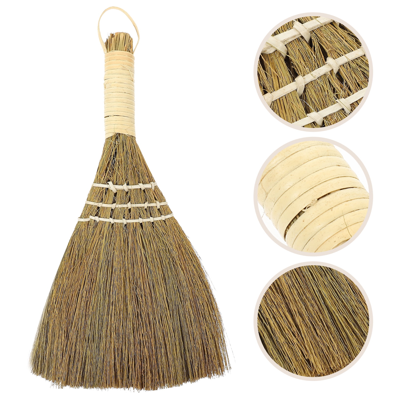 Mini Broom, 2Pcs Desktop Broom Small Broom Short Handle Dust Brush ...
