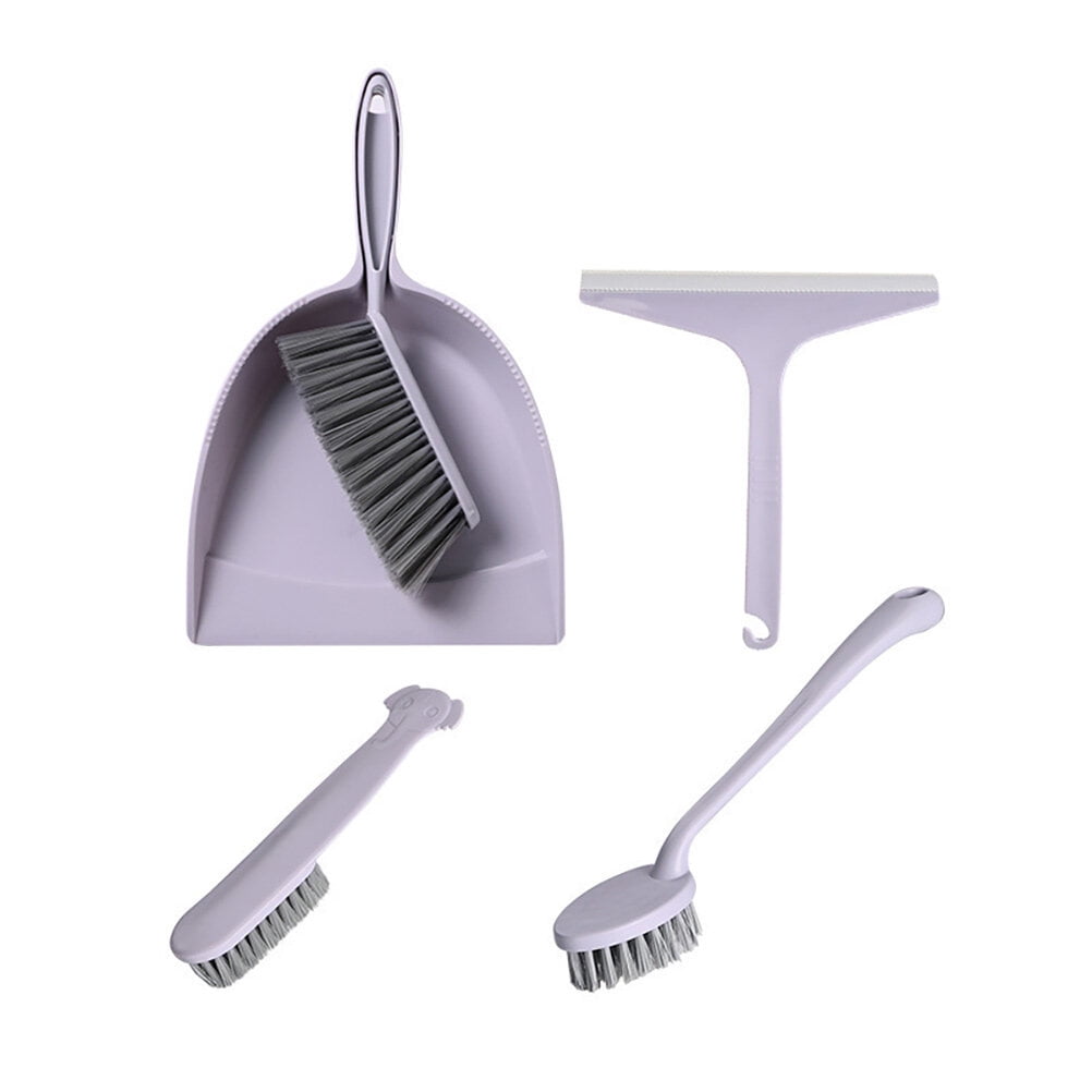 Mini Broom Dustpan Cleaning Brush Tiny Set Desk Keyboard Computer ...