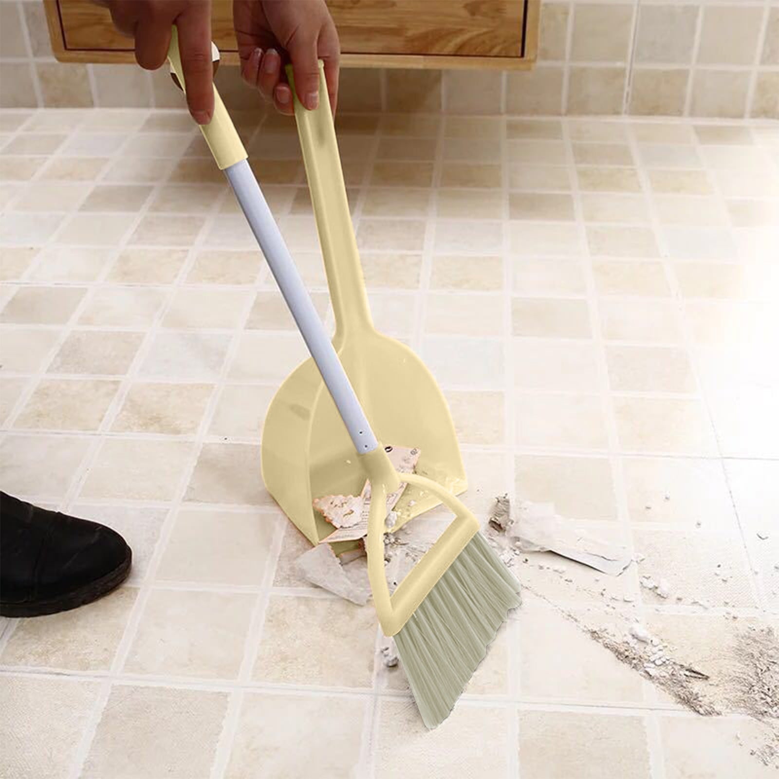 Mini Broom with Dustpan,Little Housekeeping Helper Set, Children's Brooms And Dustpan Set ...