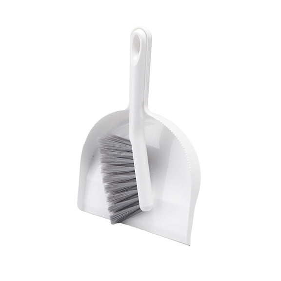 MOQIN Small Broom and Dustpan Set, Portable Hand Whisk Broom Brush ...