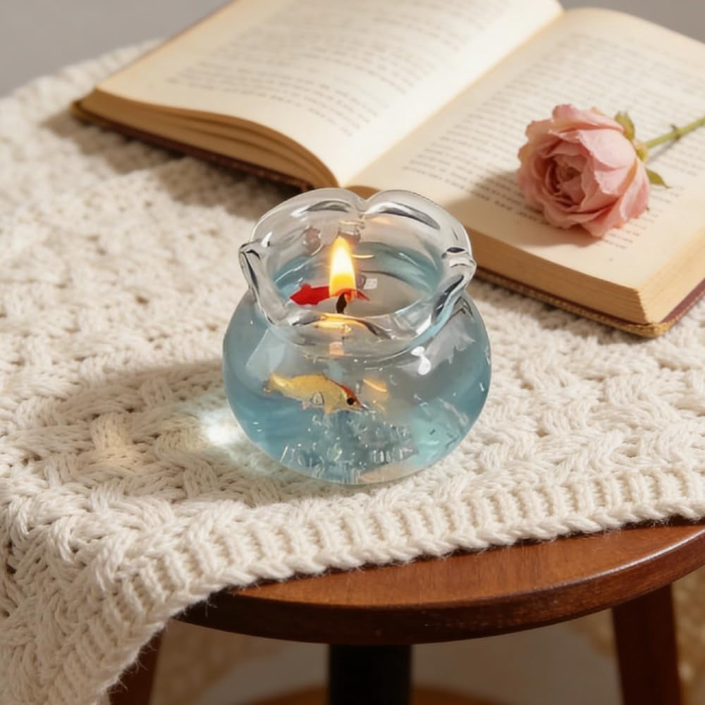 Mini Bubble Fish Tank Scented Candle, 2026 Scented Bubble Fish Tank ...