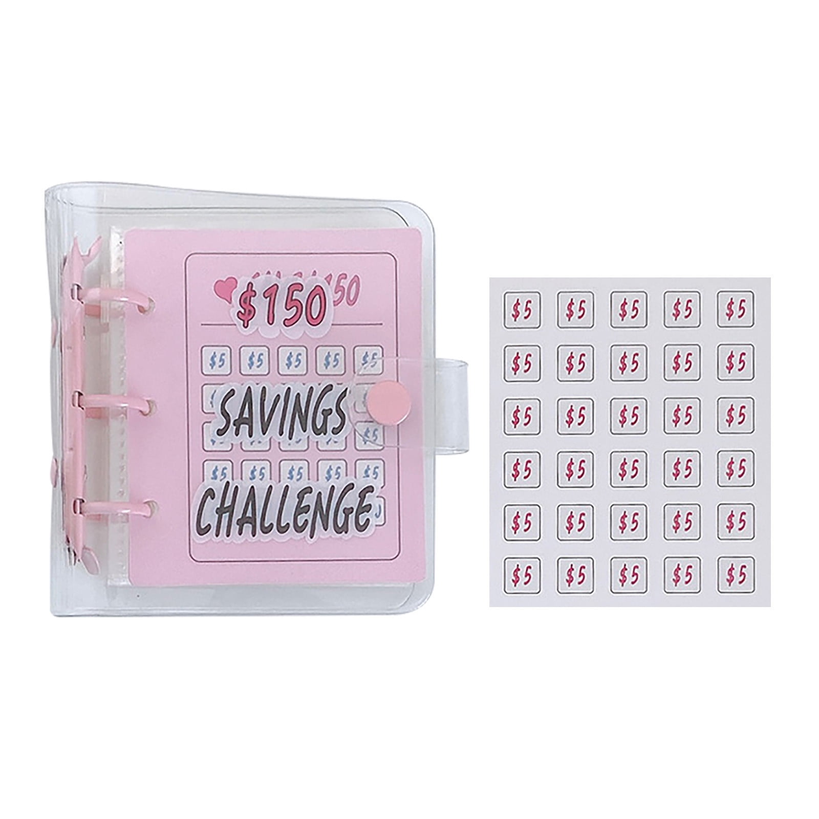 Mini Budget Binder with Cash Envelopes,Envelope Savings Challenge ...