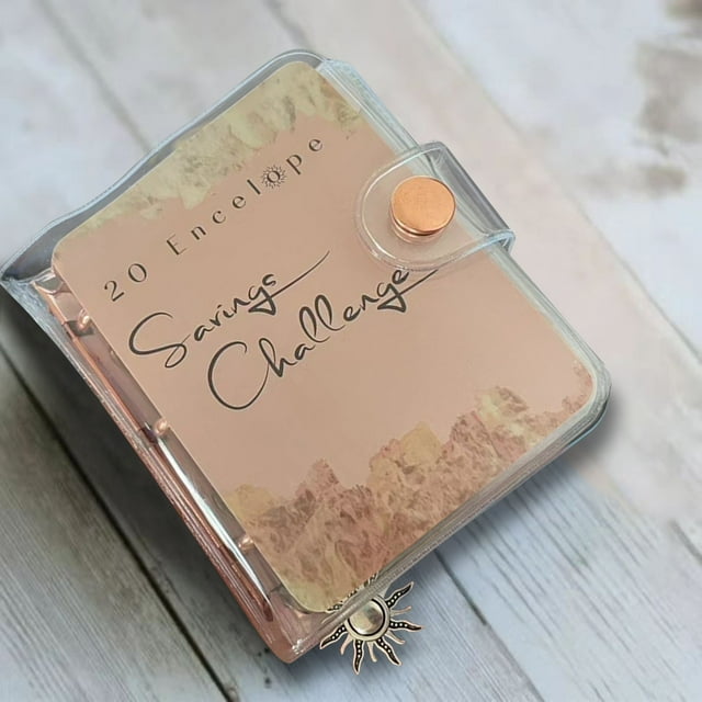Mini Budget Binder with Cash Envelopes,Envelope Savings Challenge ...