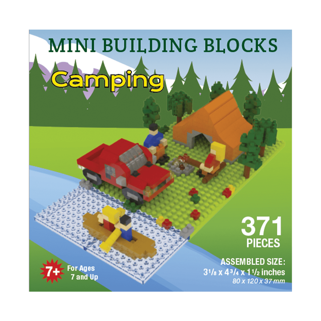 Mini Building Blocks - Camping - Walmart.com