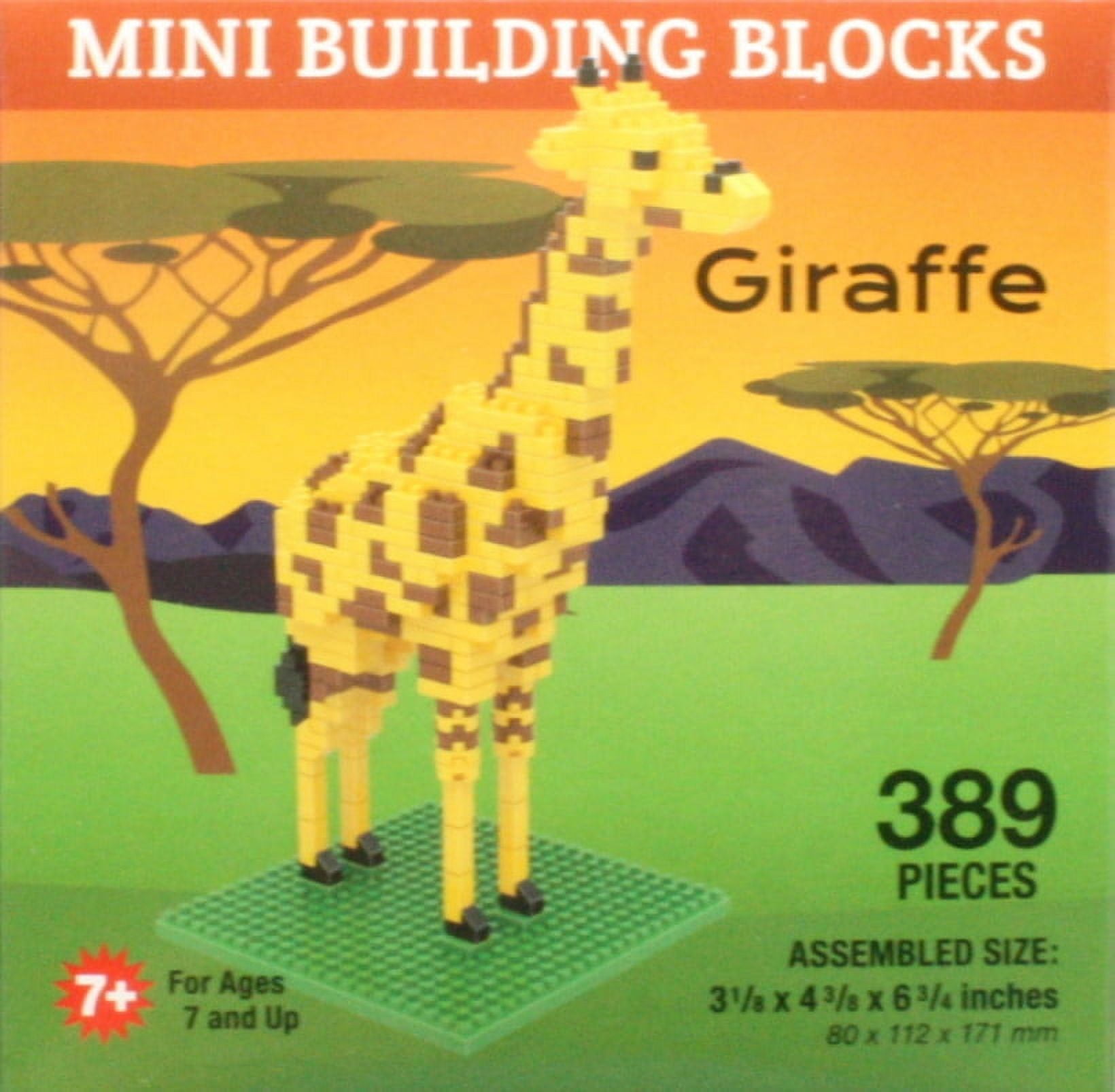 Mini Building Blocks - Giraffe - Walmart.com