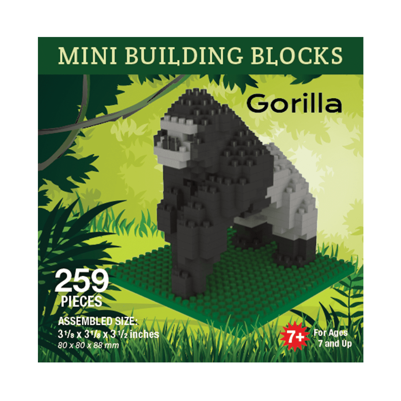 Mini Building Blocks - Gorilla - Walmart.com