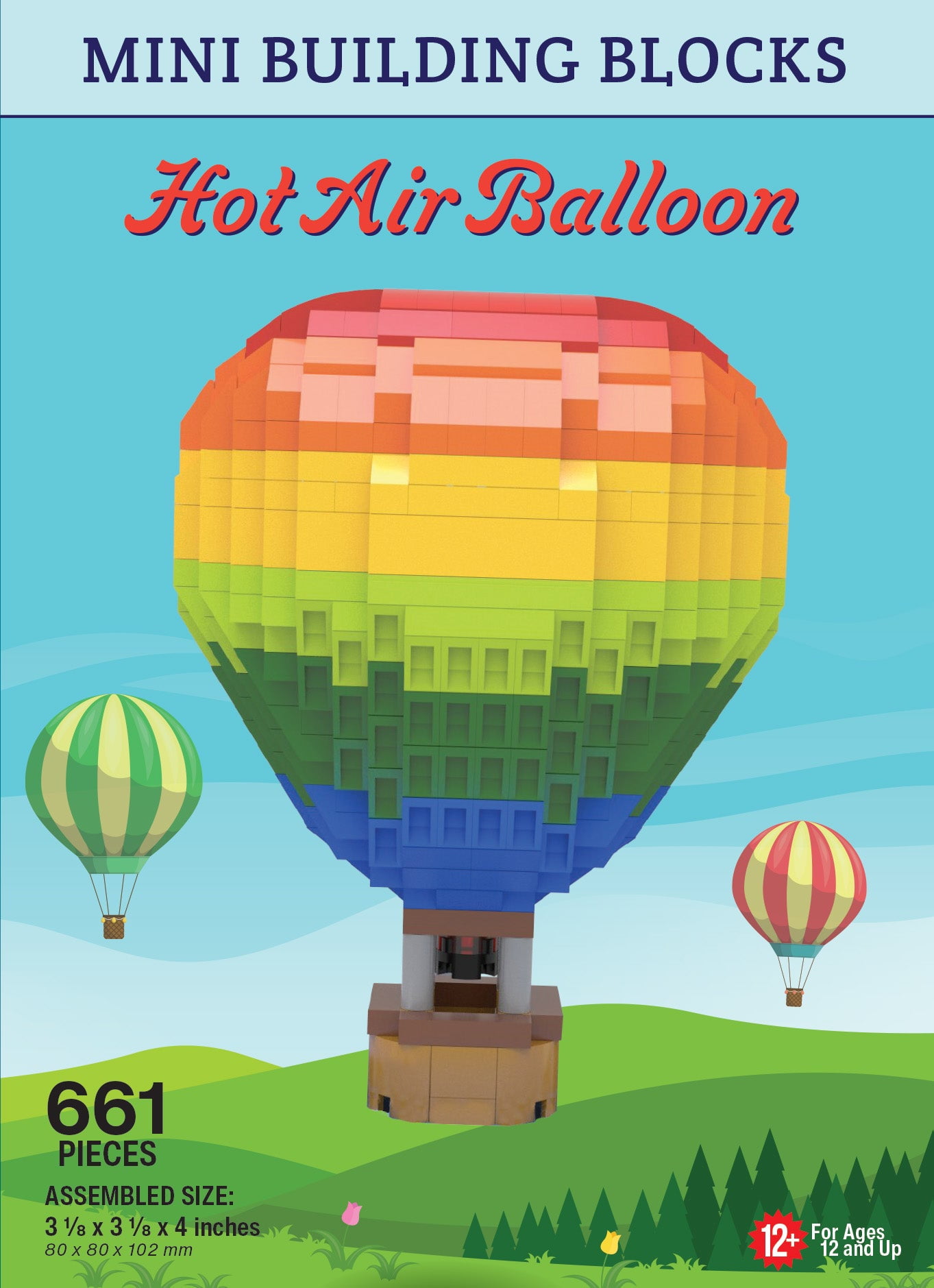 Mini Building Blocks - Hot Air Balloon - Walmart.com