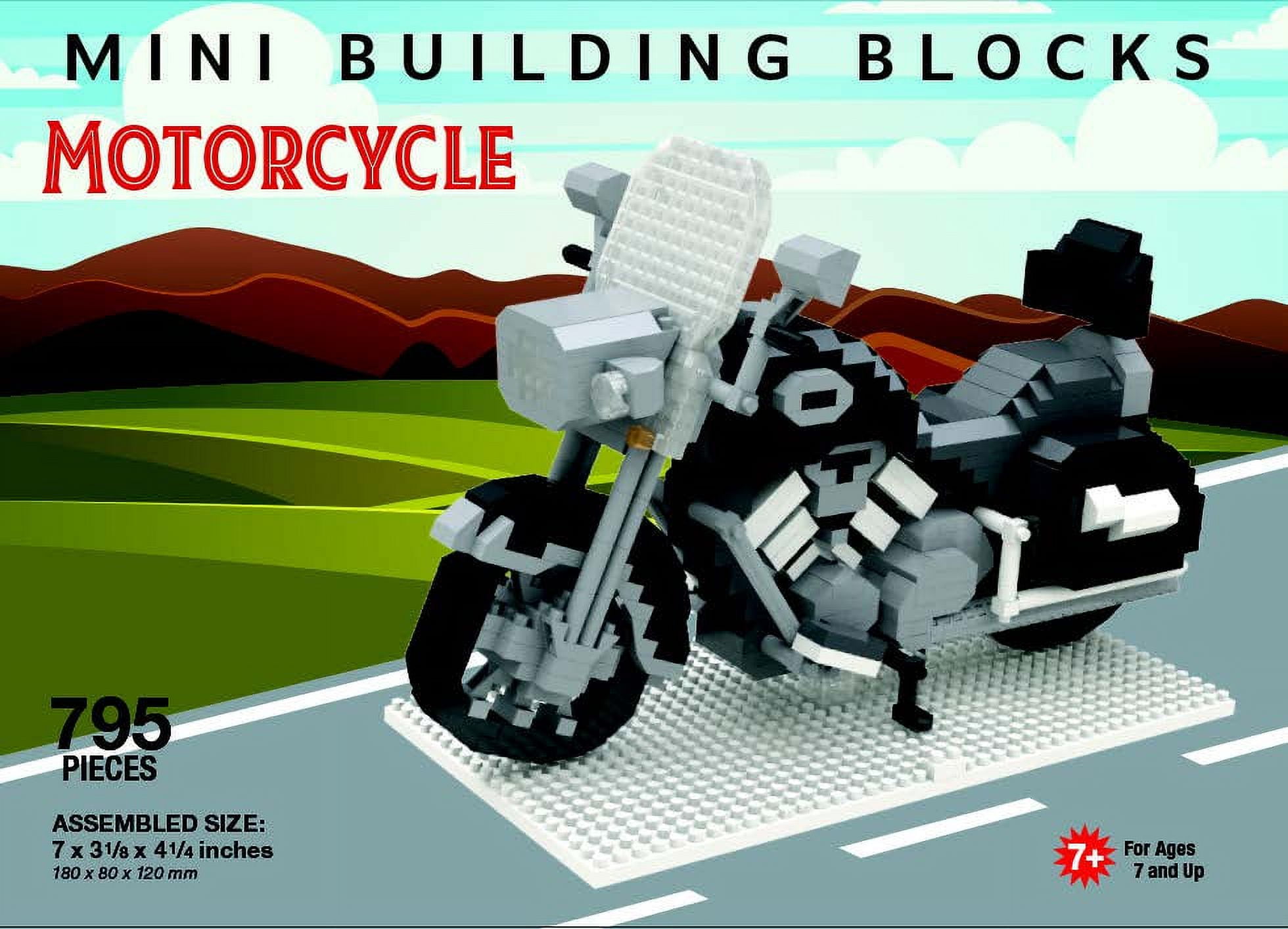 Mini Building Blocks Large - Motorcycle - Walmart.com