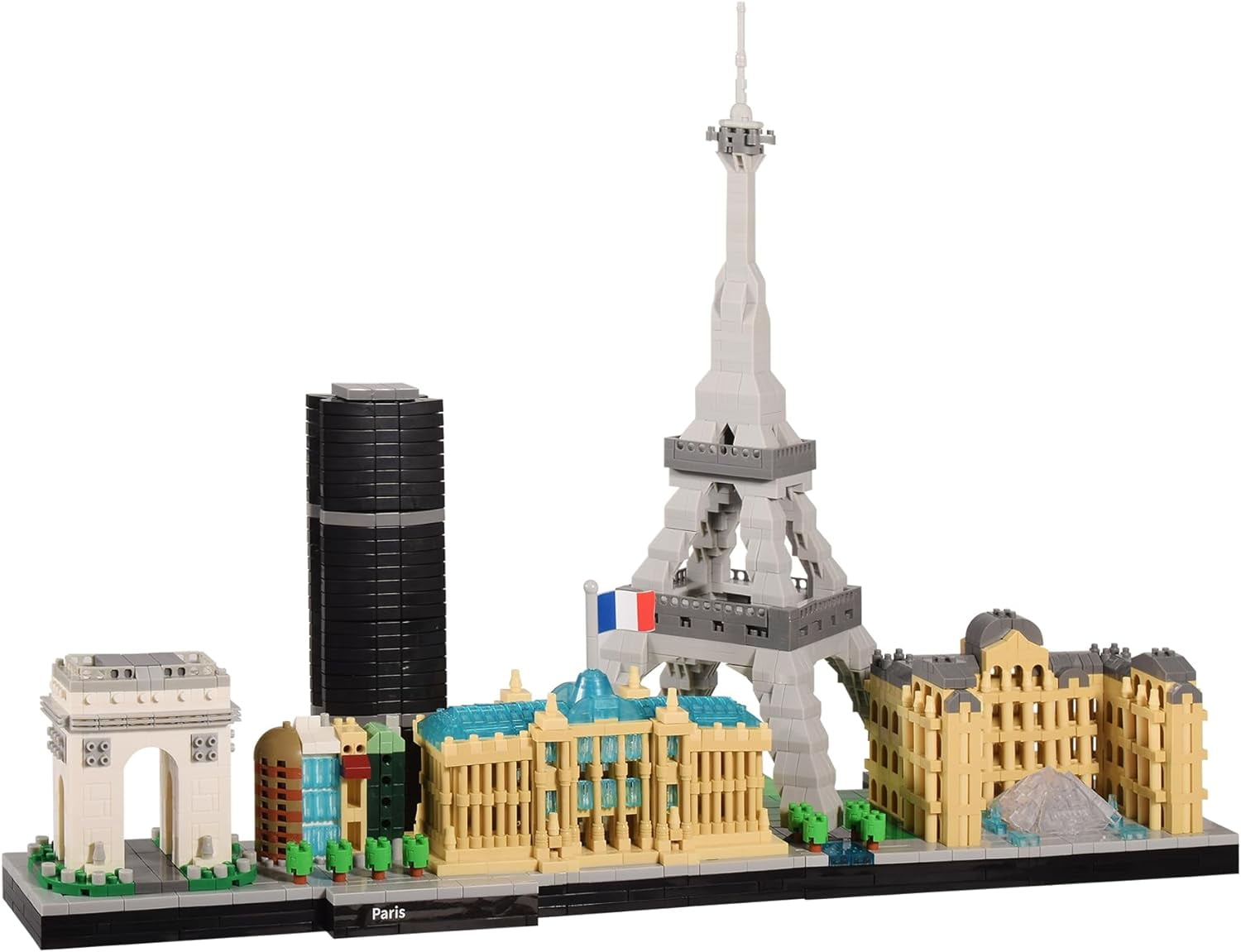 Mini Building Blocks Paris Skyline Series Architectural Series 3,680 ...