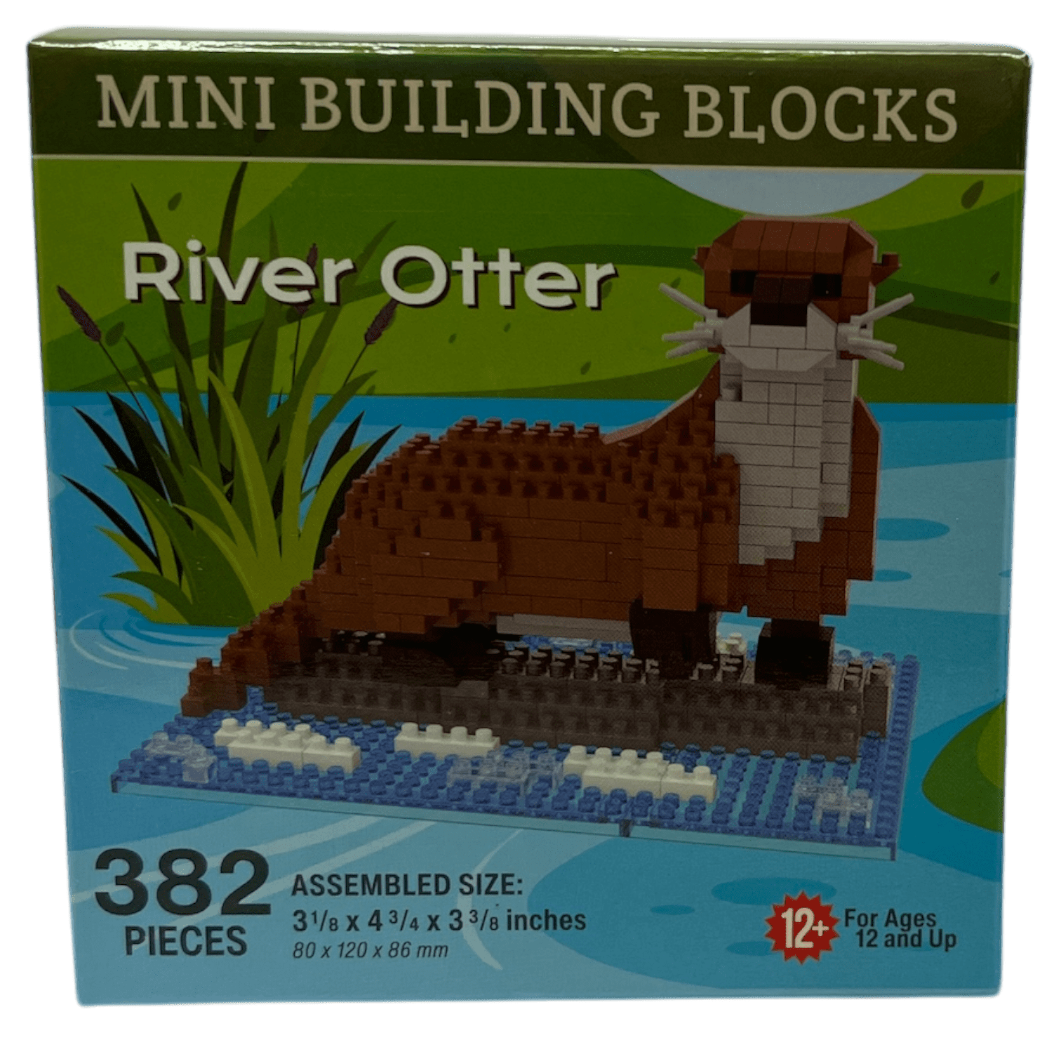 Mini Building Blocks - River Otter - Walmart.com