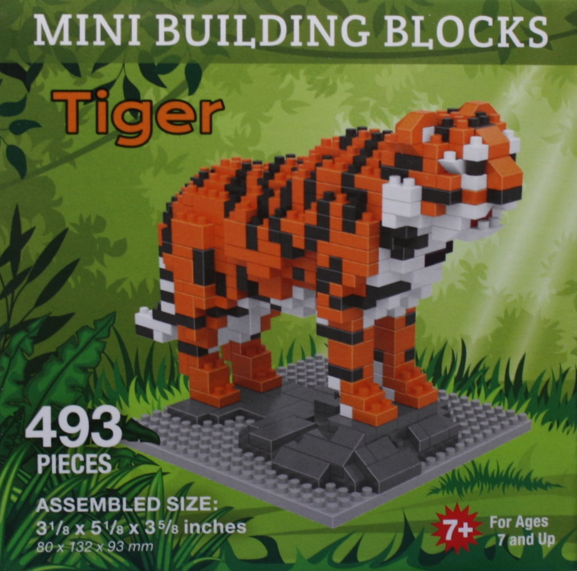 Mini Building Blocks - Tiger - Walmart.com