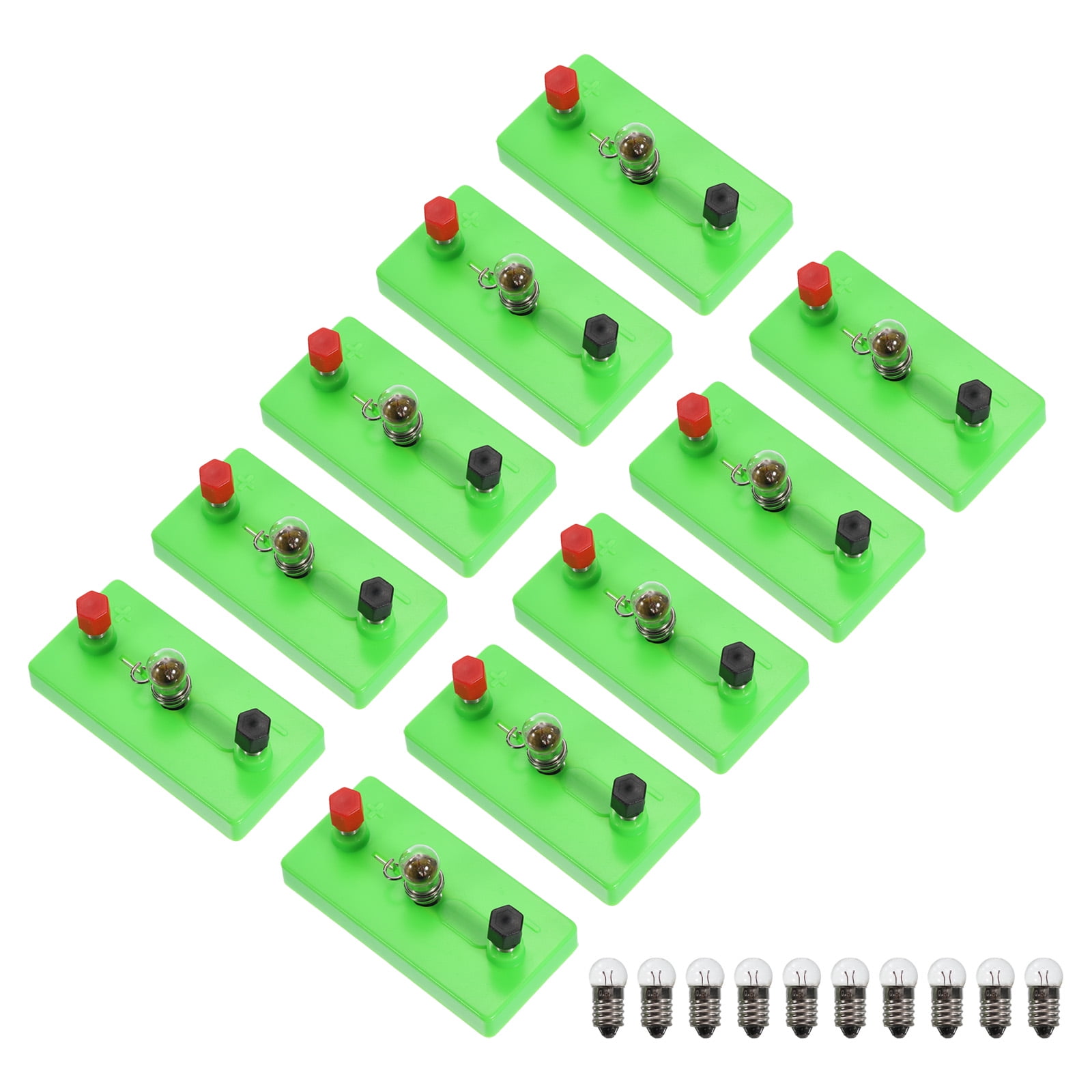 Mini Bulb Socket with 1.5V Bulb, 20 Pcs Bulb Holder Lamp Base DIY for ...