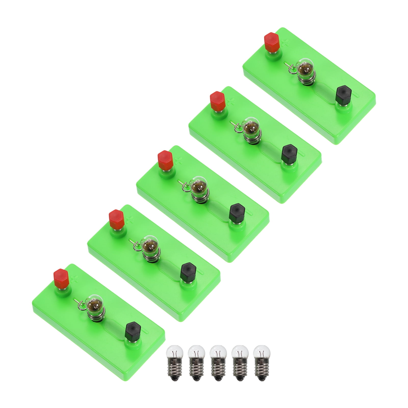 Mini Bulb Socket with 1.5V Bulb, 5 Pcs Bulb Holder Lamp Base DIY for ...