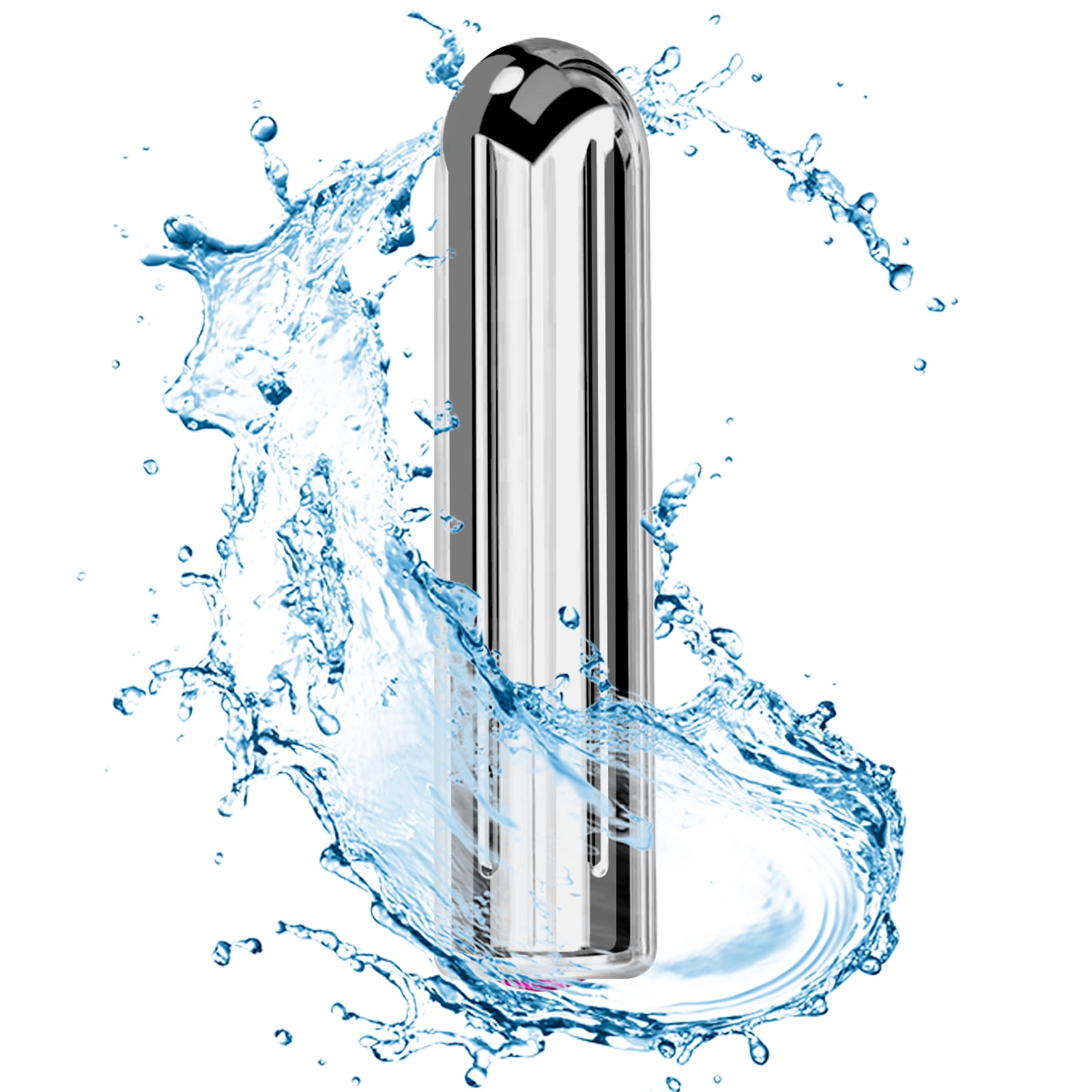 Mini Bullet Vibrator, XBONP Rechargeable G-spot Vibrator with 10 ...