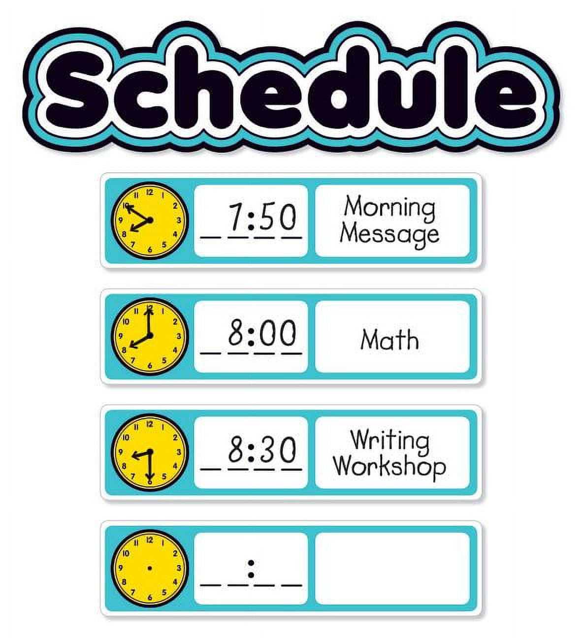 Mini Bulletin Board: Aqua Oasis Schedule Mini Bulletin Board (Other ...