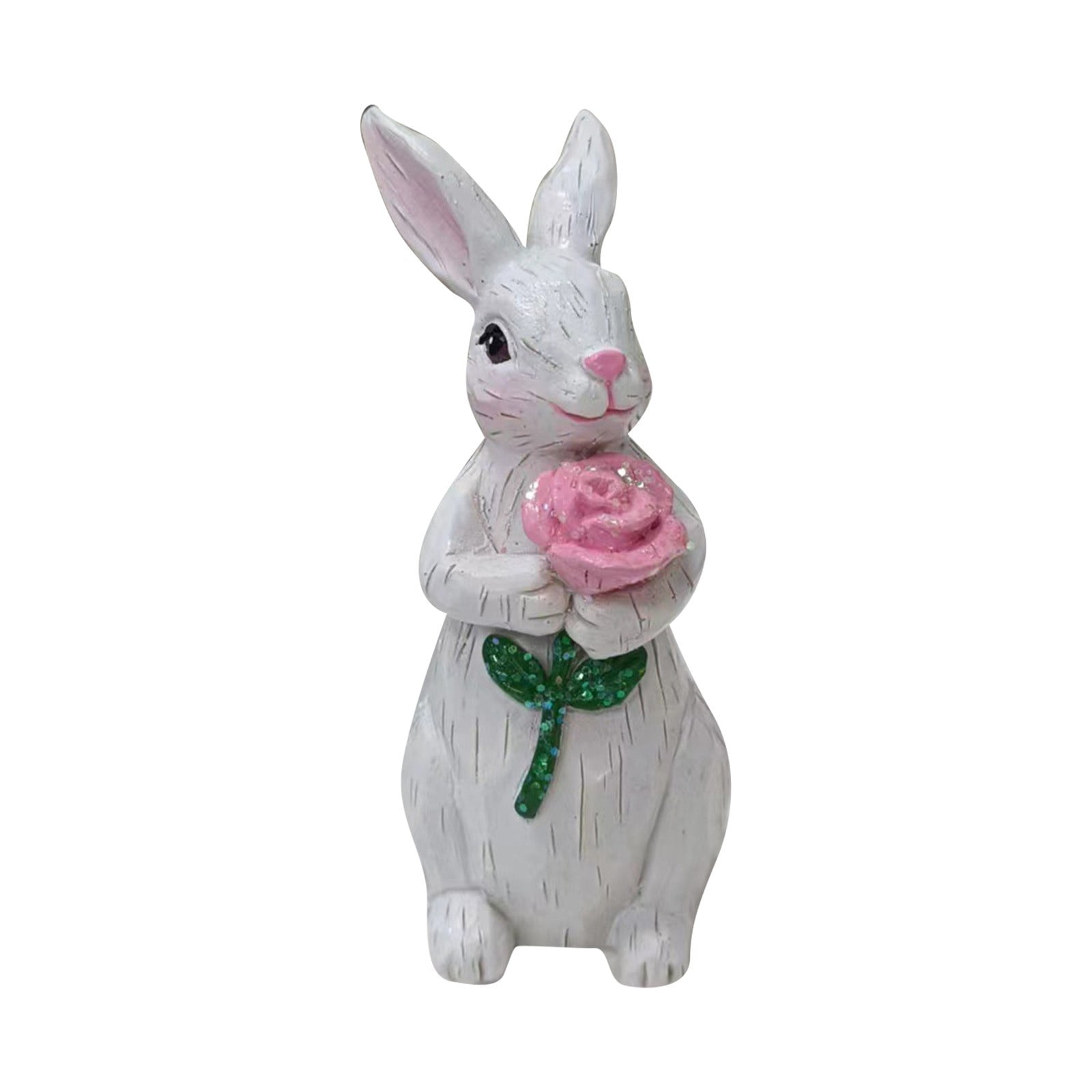 Mini Bunny Figurines Easter Bunny Decorations for Spring Home Decor ...