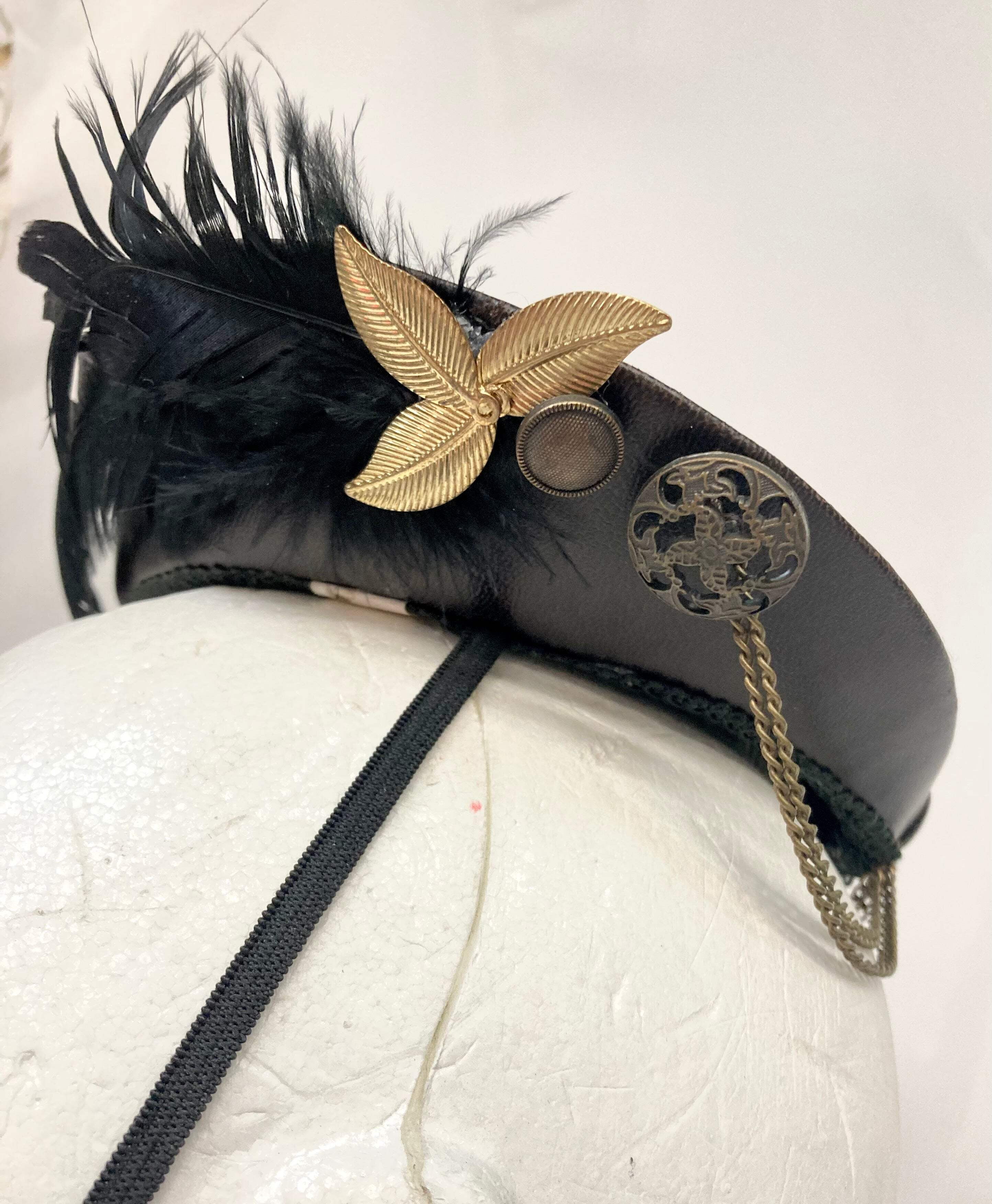 Mini Burlesque Steampunk Pirate Hat - Walmart.com