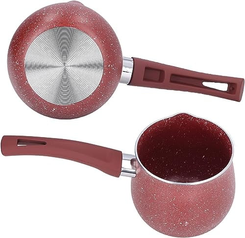Mini Butter Warmer Pan, Small Sauce Pan With Pour Spout,Non Stick Milk ...